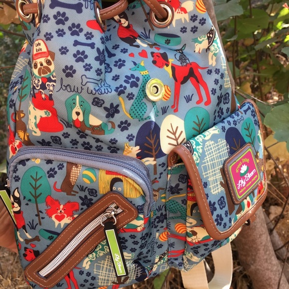 Lily Bloom | Bags | Who Let The Dogs Out Lily Bloom Backpack | Poshmark